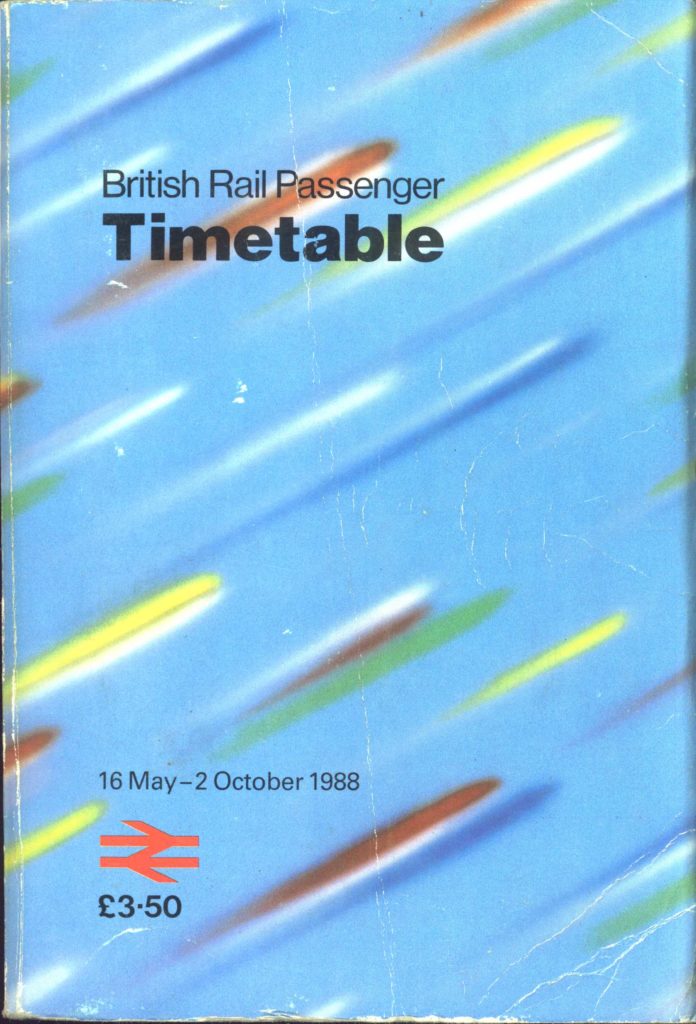British Rail 1988-05 [Great Britain] – Timetable World