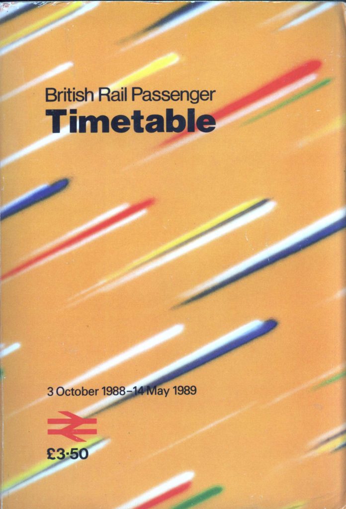 British Rail 1988-10 [Great Britain] – Timetable World