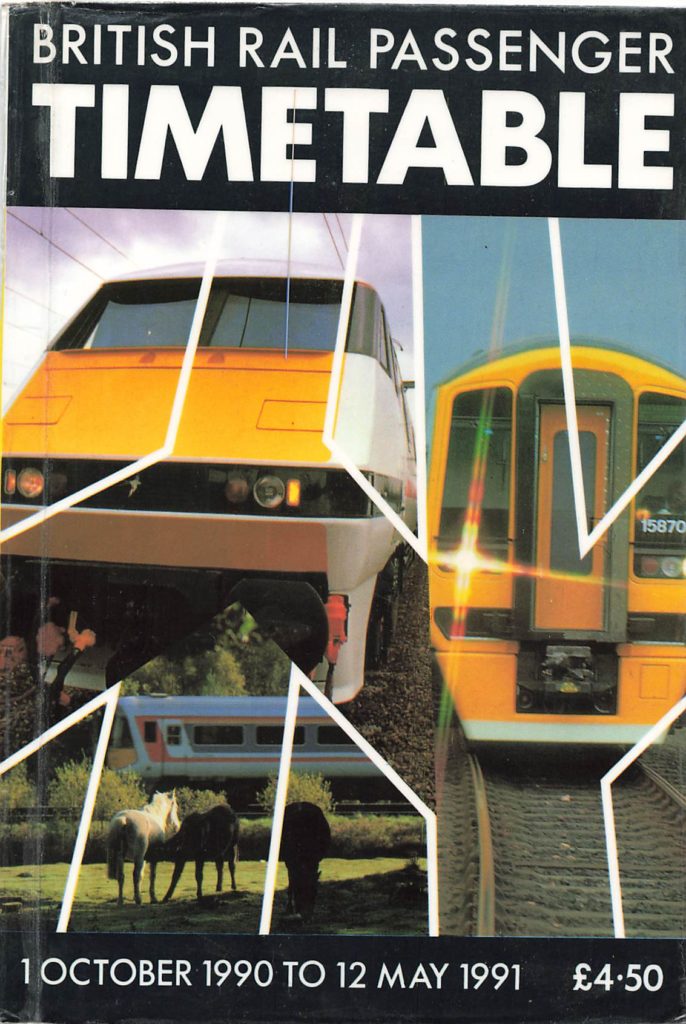 British Rail 1990-10 [Great Britain] – Timetable World
