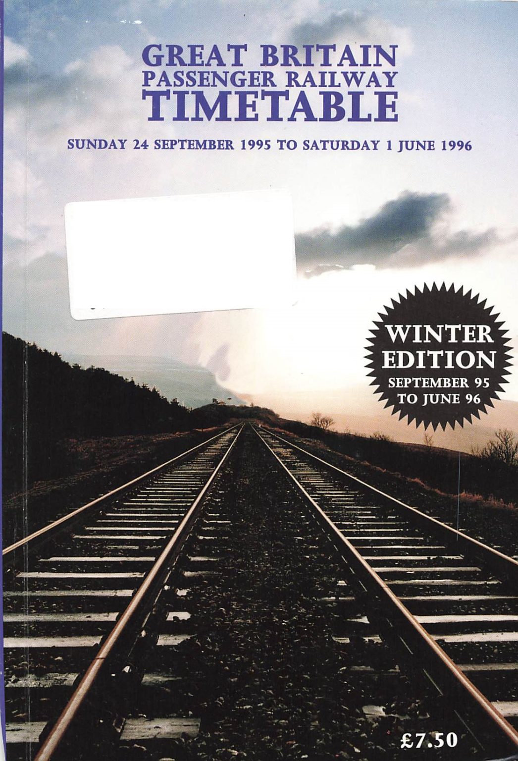 Railtrack 1995-10 [Great Britain] – Timetable World