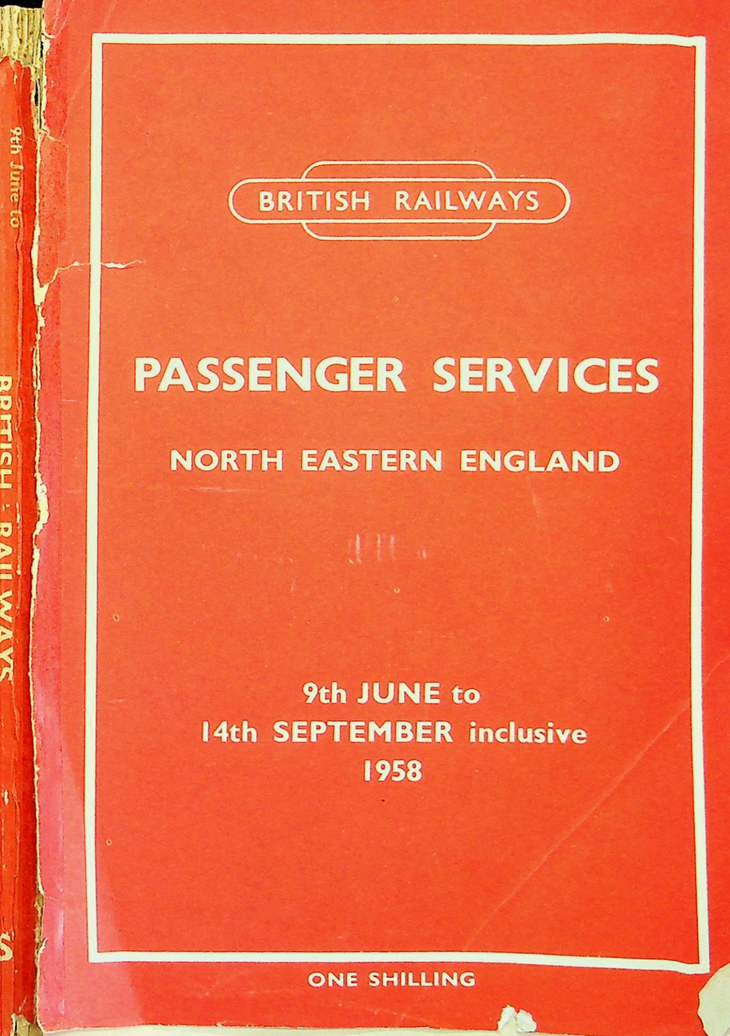 British Railways 1958 [Summer] Passenger Timetable – 6-book bundle ...