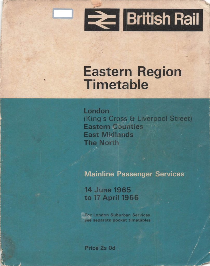 British Railways 1965 [Annual] Passenger Timetable – 6-book bundle ...