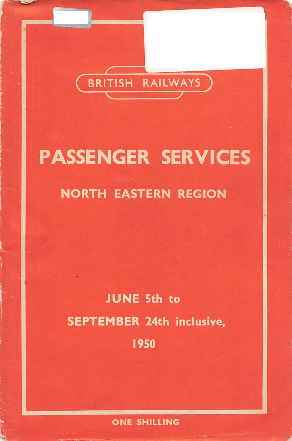 British Railways 1950 [Summer] Passenger Timetable – 6-book bundle ...