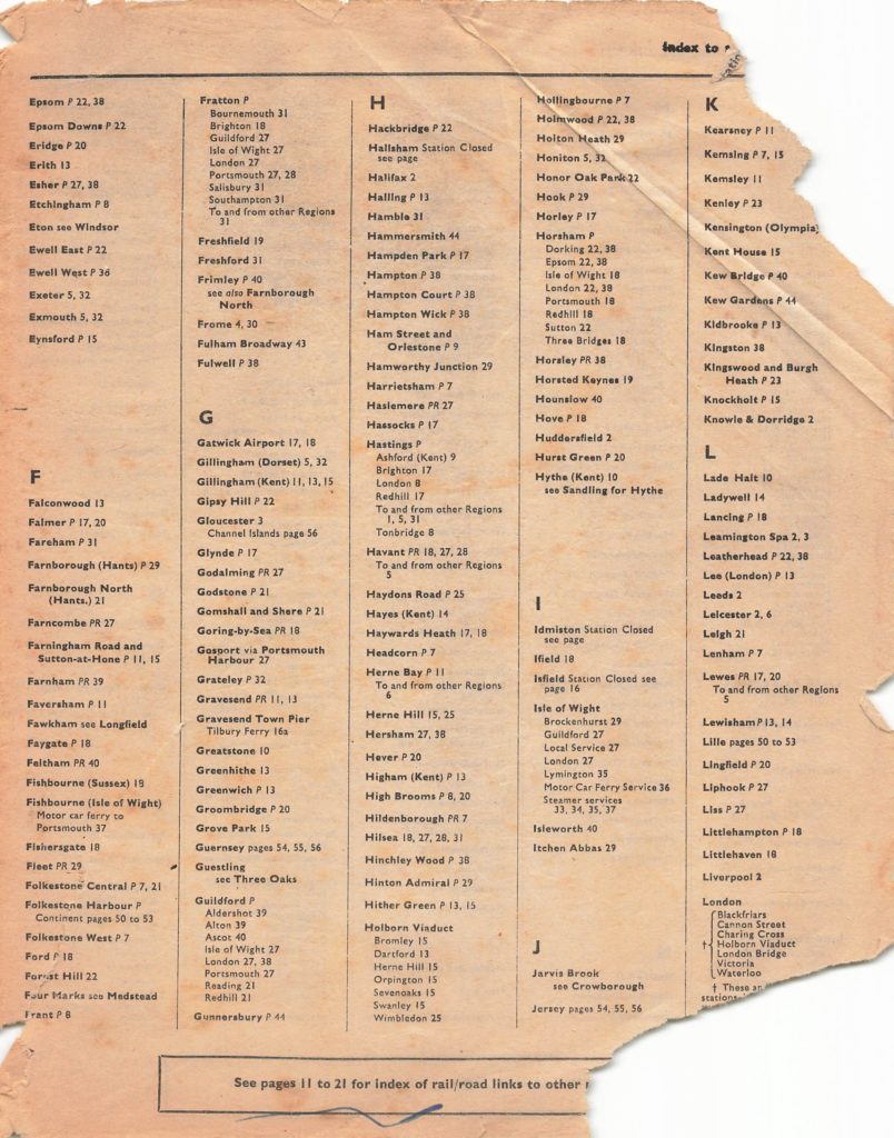 British Railways 1969 [Annual] Passenger Timetable – 5-book bundle ...