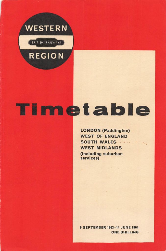 British Railways 1963 [Winter] Passenger Timetable – 6-book bundle ...
