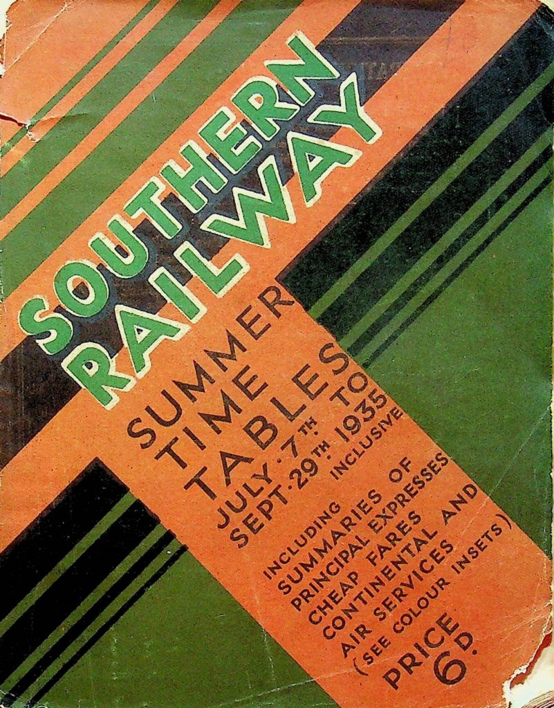 Southern Railway 1935-06 [Great Britain] – Timetable World