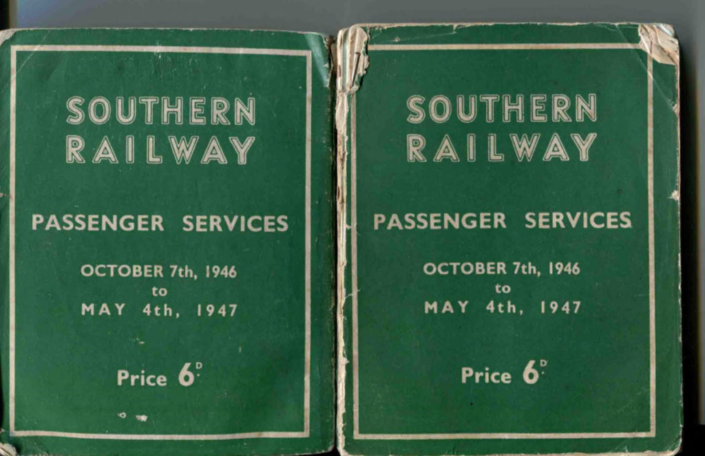Southern Railway 1946-10 [Great Britain] – Timetable World