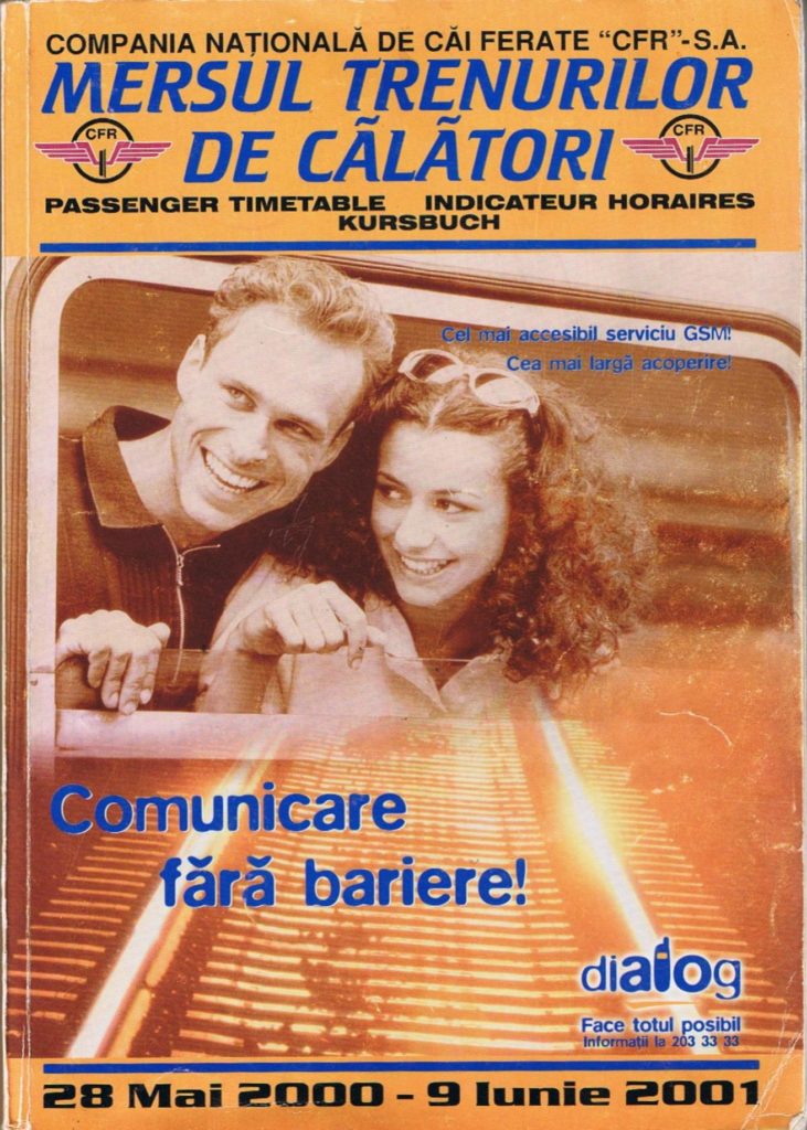 CFR 2000-05 [Romania] – Timetable World