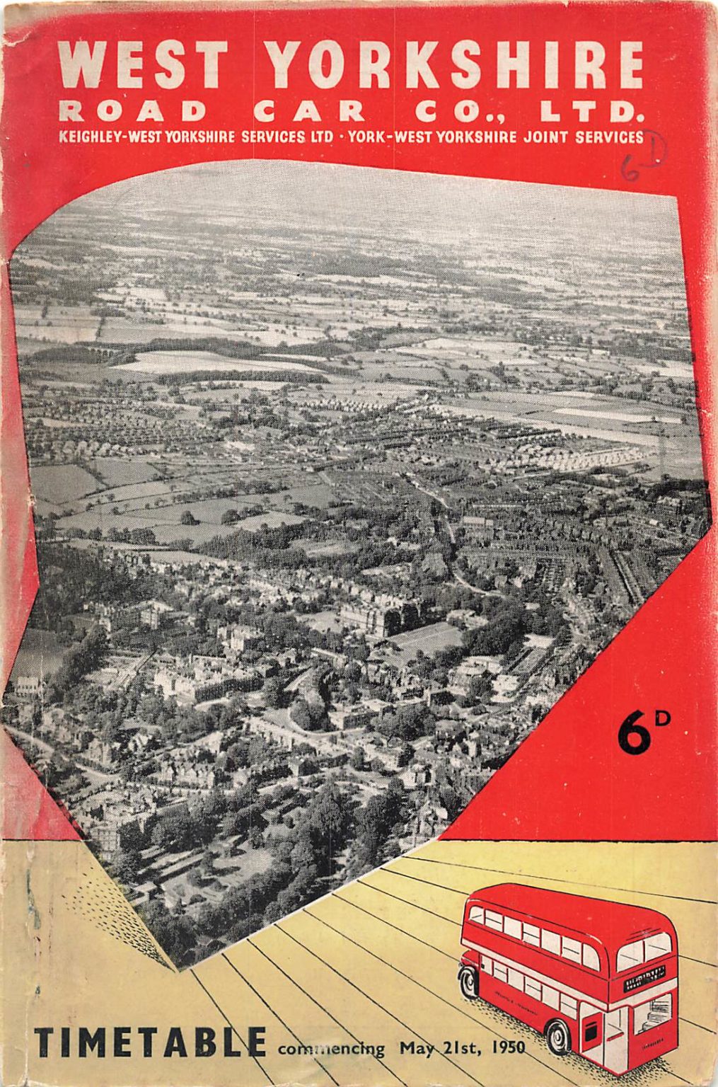 West Yorkshire Road Car Co 1950-05 – Timetable World