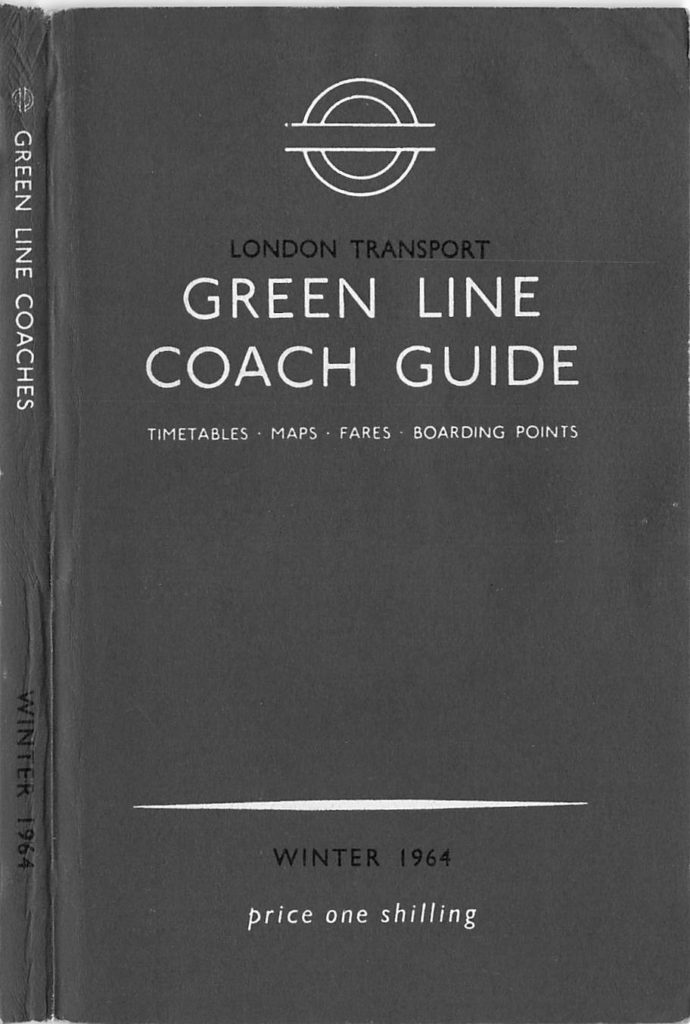 Green Line Coaches 1964-11 [Great Britain] – Timetable World
