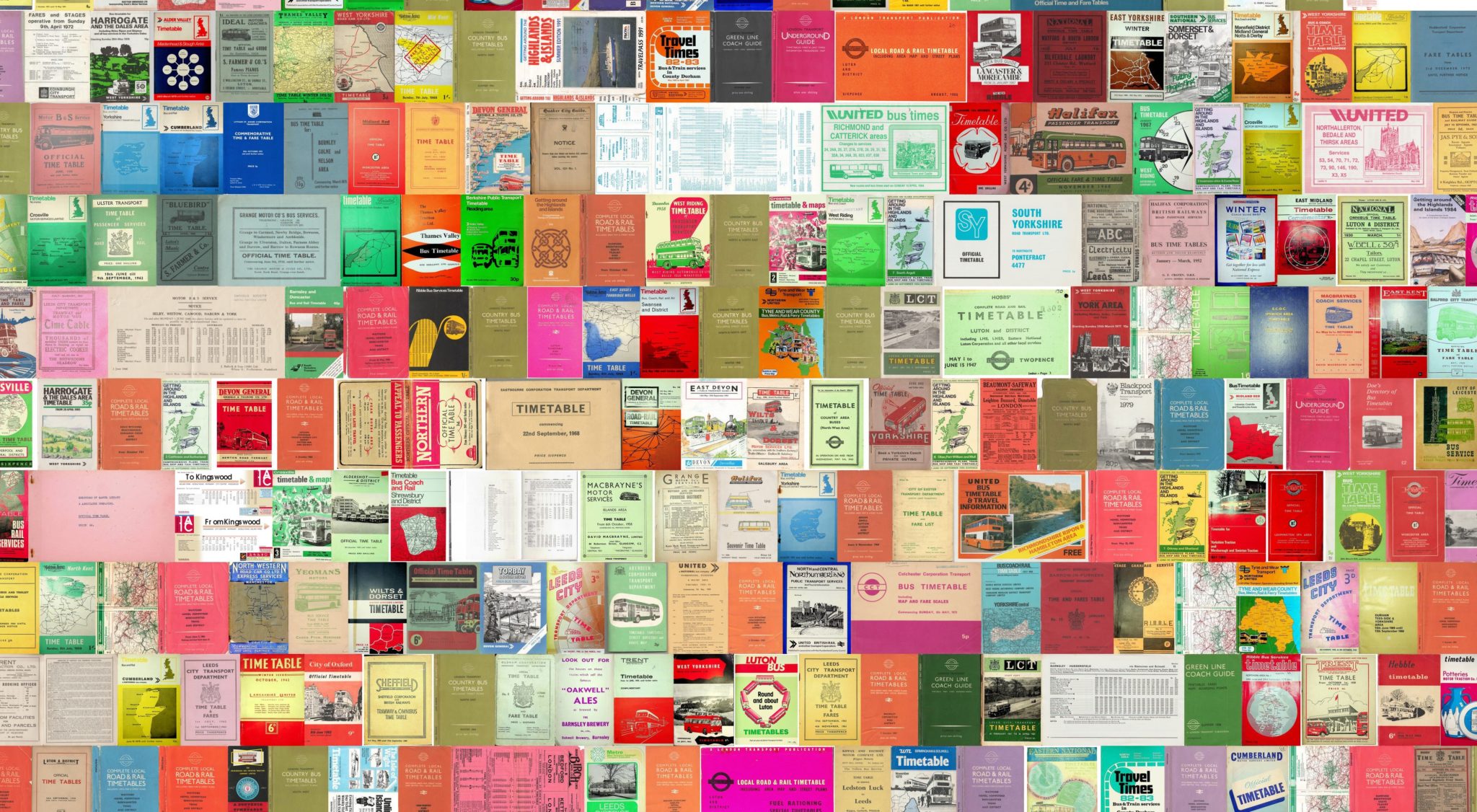 Timetable World – Historical transport timetables and maps