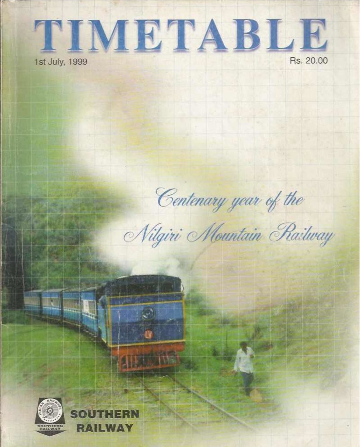Southern Railway 1999-06 [India] – Timetable World