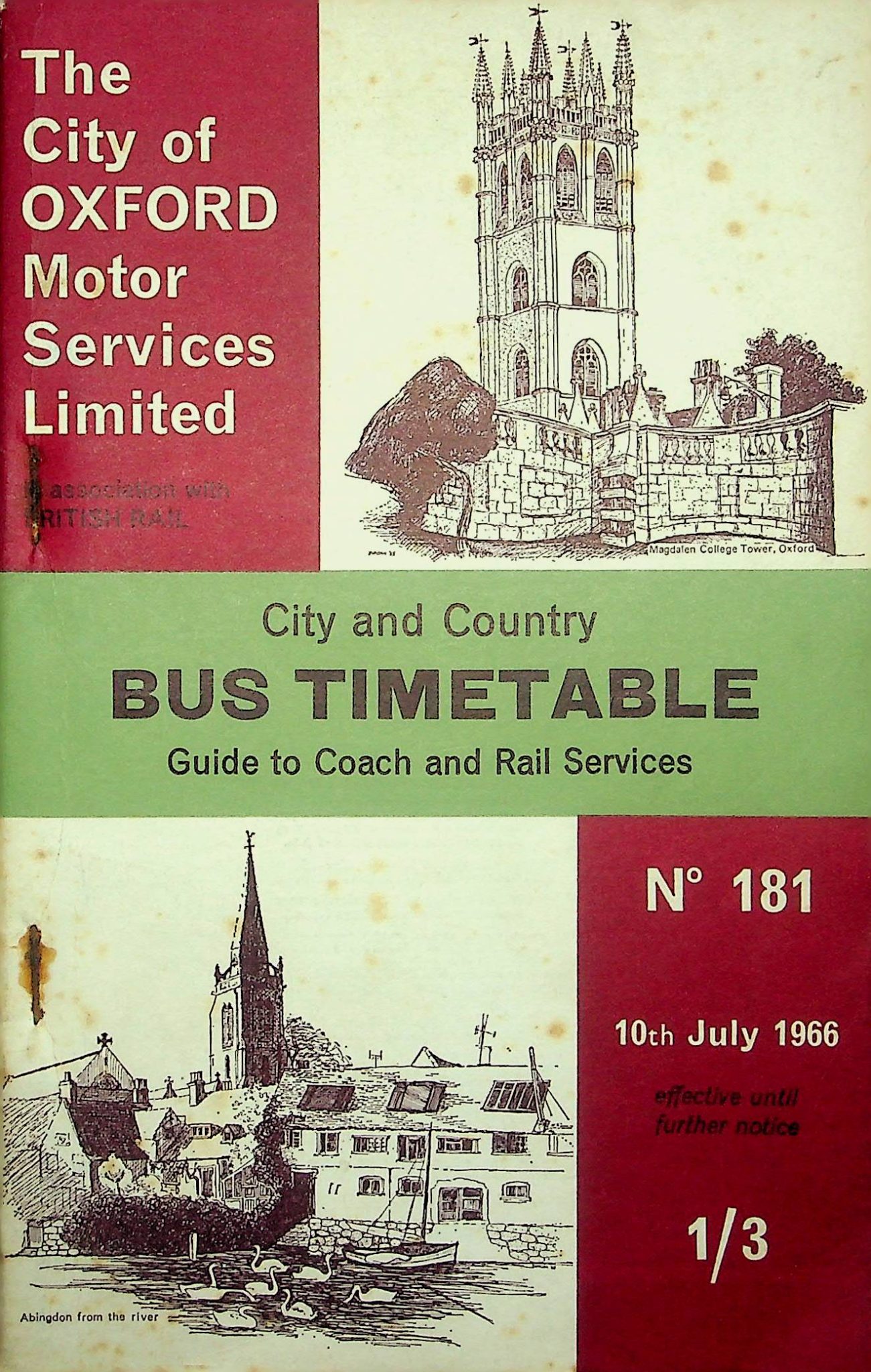 Oxford 1966-07 [Great Britain] – Timetable World