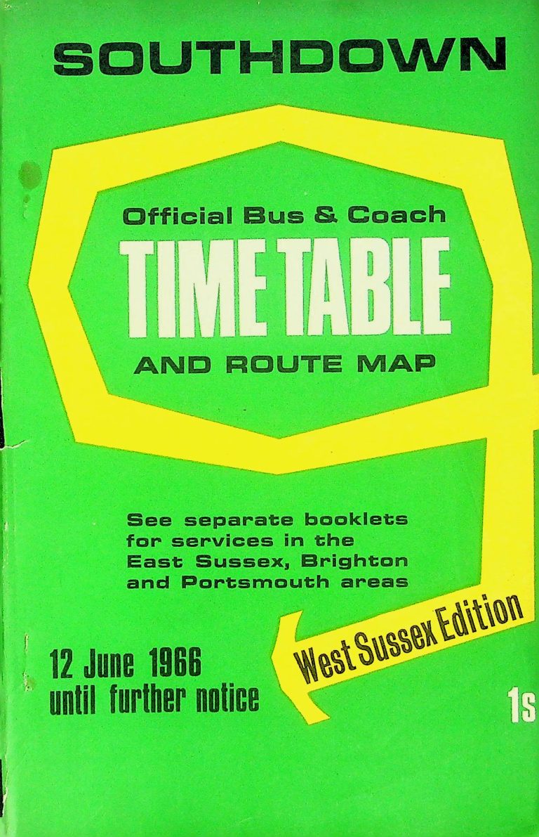 Southdown 1966-06 [Great Britain] – Timetable World