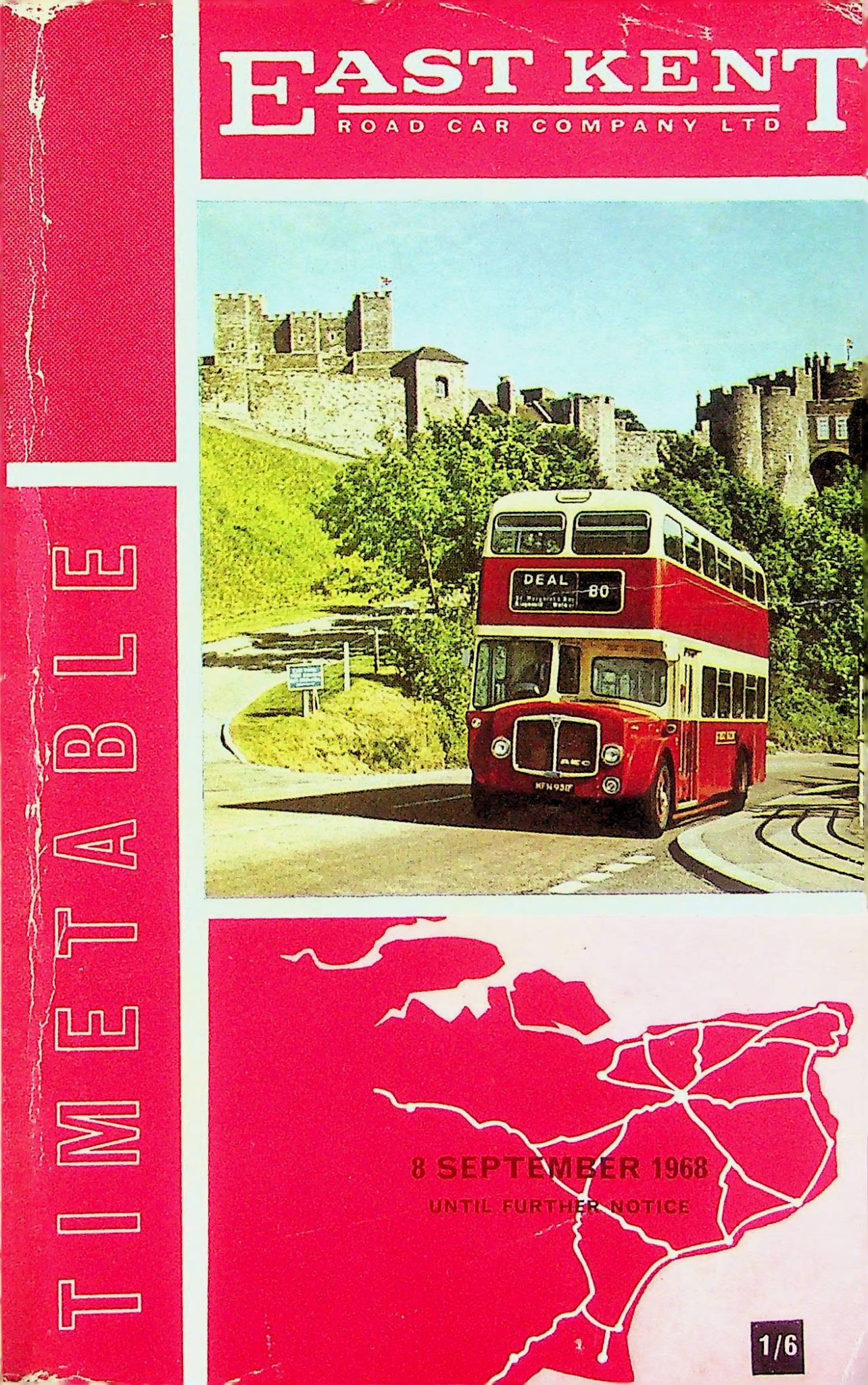 East Kent 1968-09 [Great Britain] – Timetable World