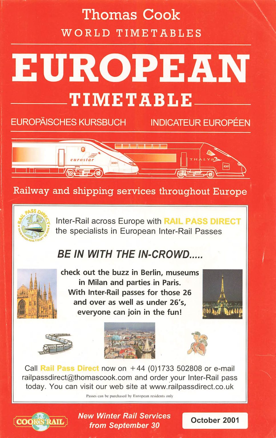 Thomas Cook 2001-10 [Europe] – Timetable World