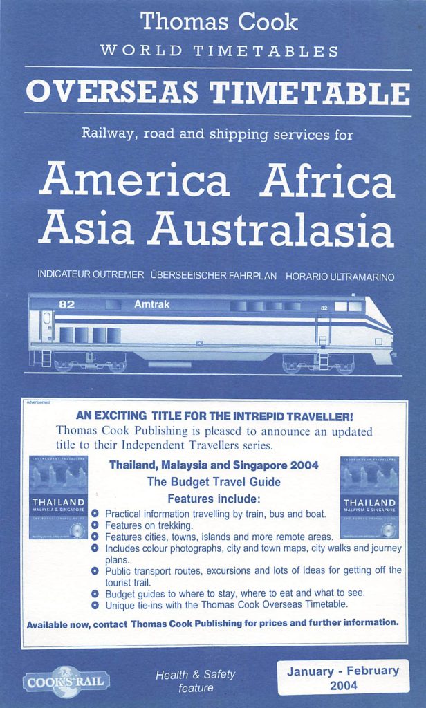 Thomas Cook 2004-01 [Overseas] – Timetable World